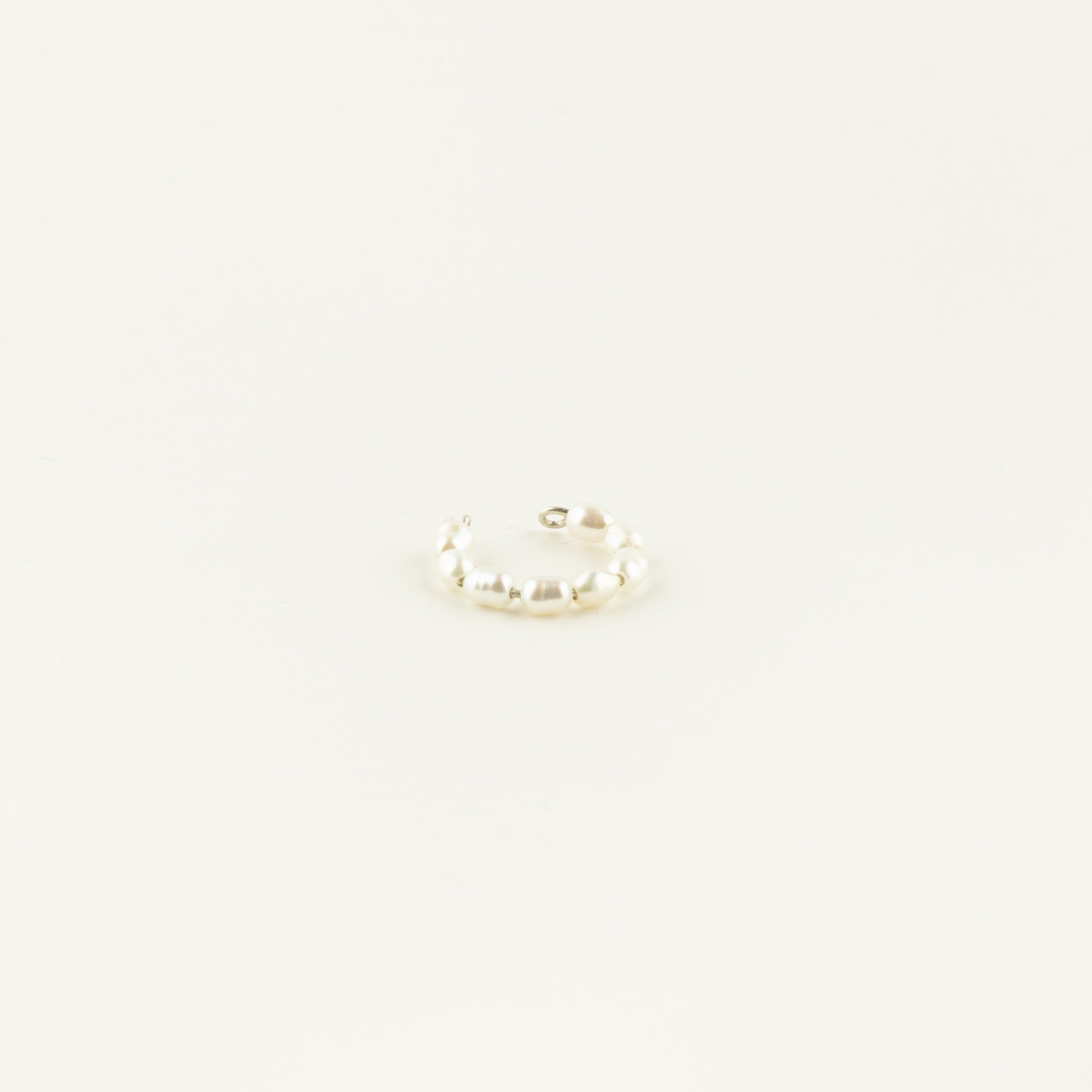 Anneau ajustable perles